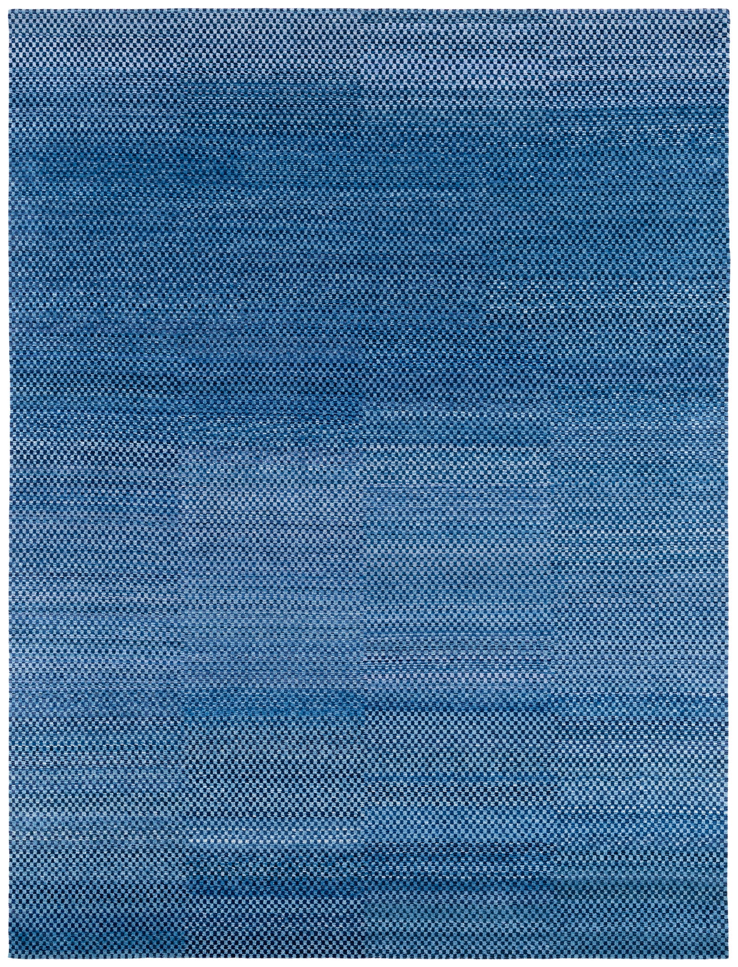 Checkerboard Indigo | 9'1 (W) x 12'1" (L)